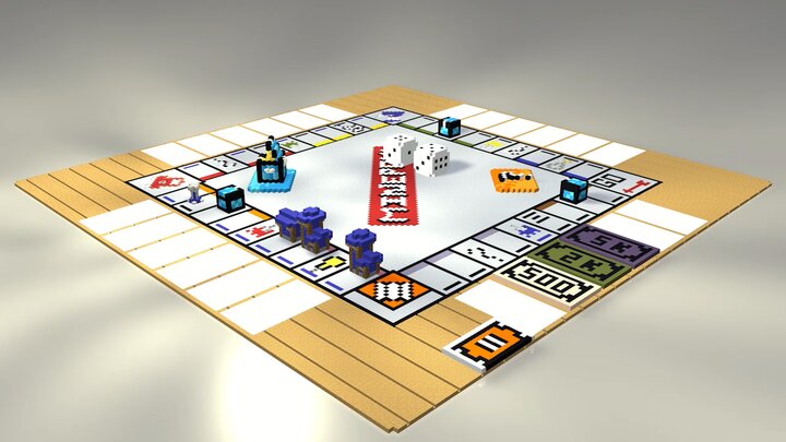 MINEPOLY 🎲 [Minecraft Monopoly] Minecraft Map