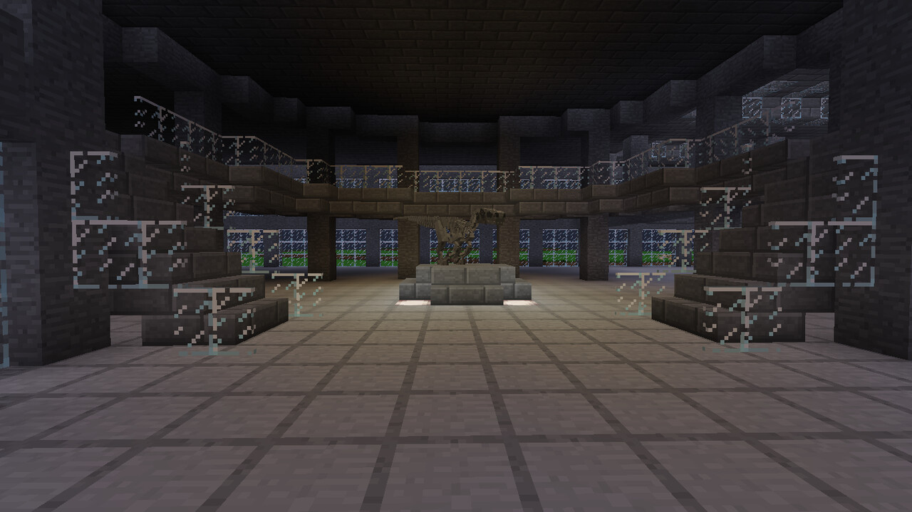 Jurassic Park Novel Canon Minecraft Map
