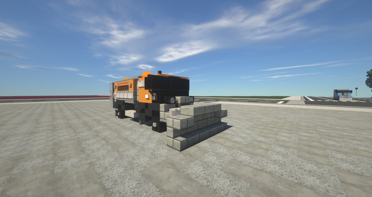 Unimog Snow Plow Minecraft Map