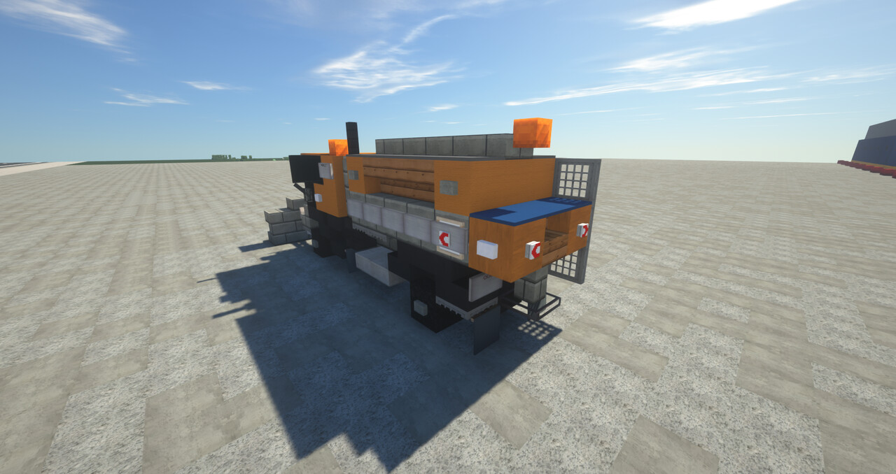 Unimog Snow Plow Minecraft Map