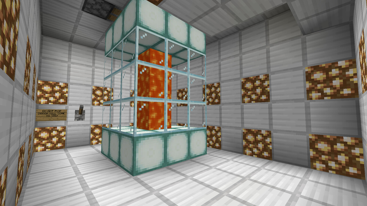 Underground Arctic reactor Minecraft Map