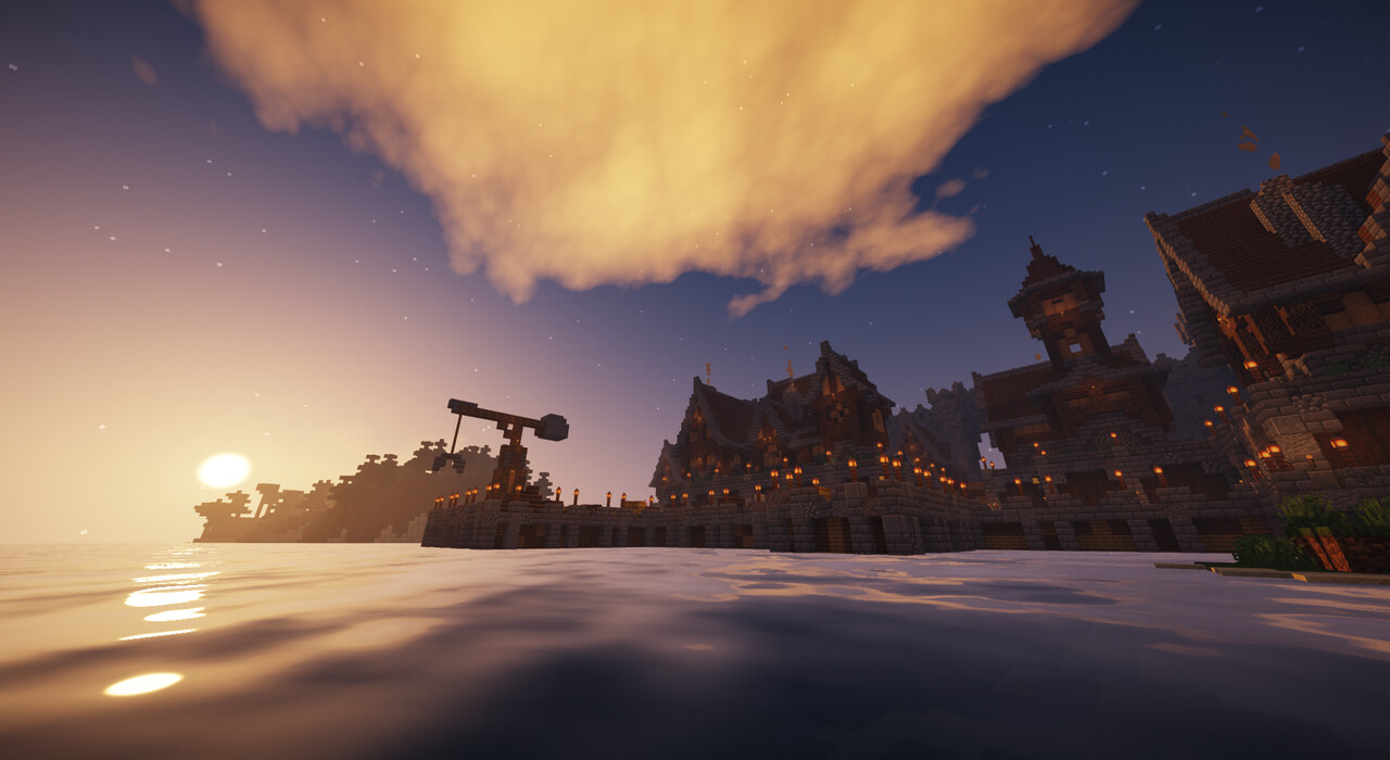 [WORK IN PROGRESS] HardCastle / Medieval-Fantastic City Minecraft Map