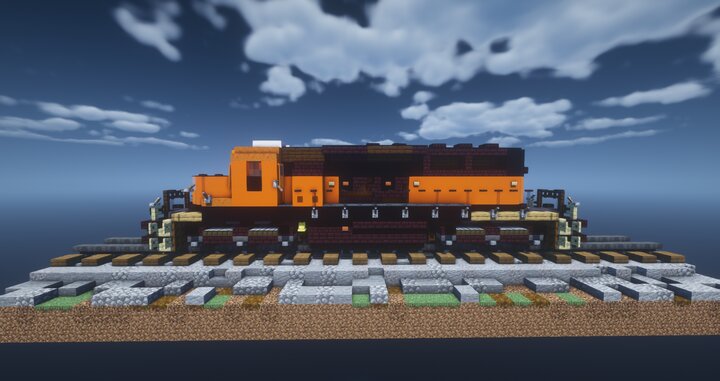BNSF EMD SD40-2 Minecraft Map