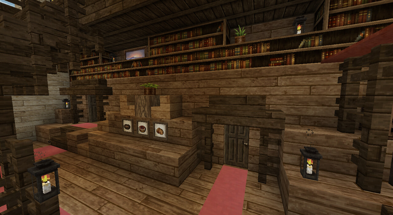 Round Tavern/Inn Minecraft Map