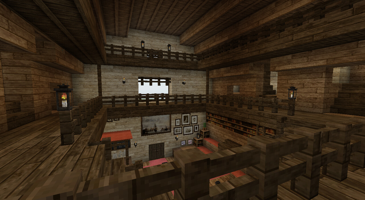 Round Tavern/Inn Minecraft Map