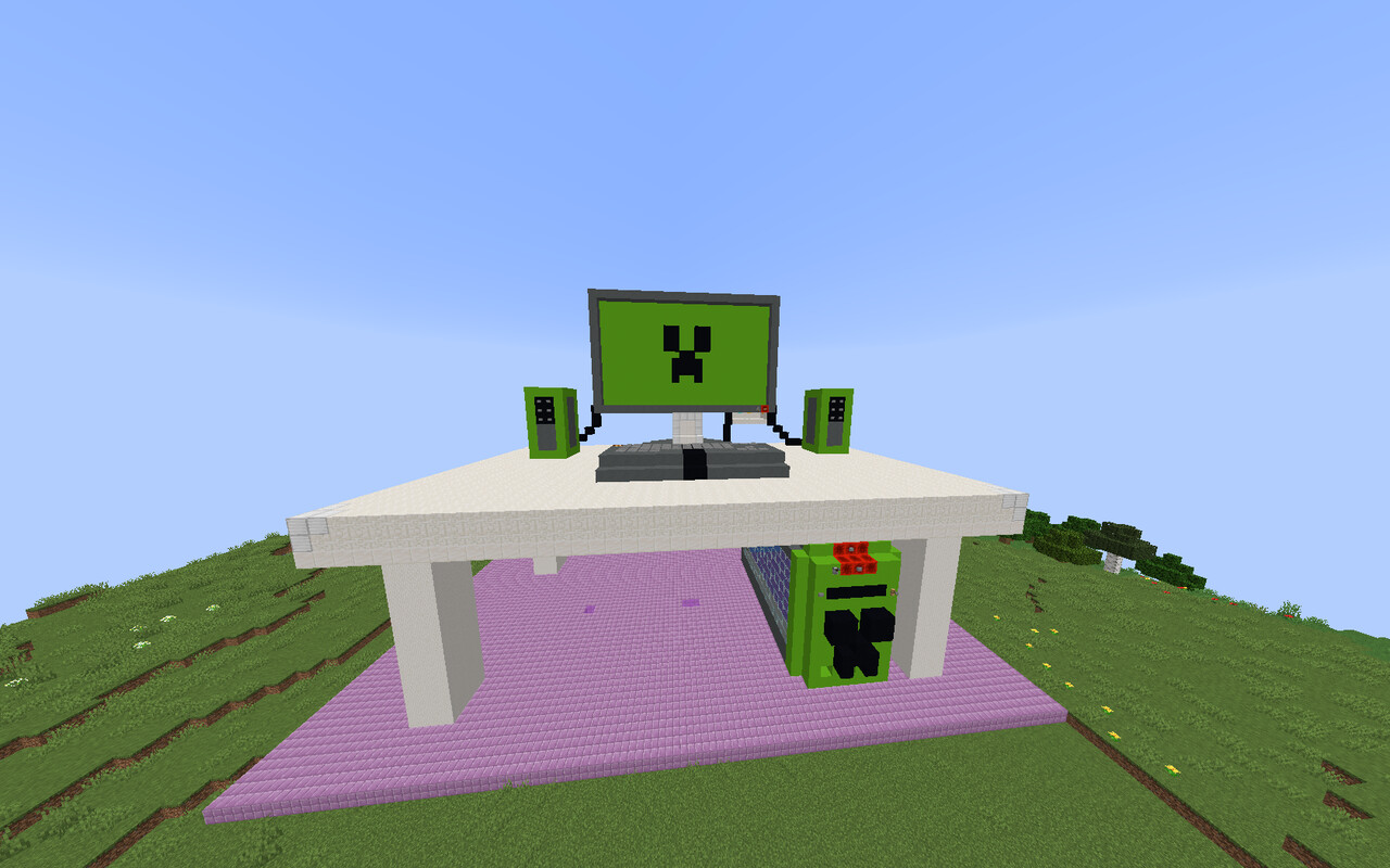 Giant Computer 1.14.4 Or Lower Minecraft Map