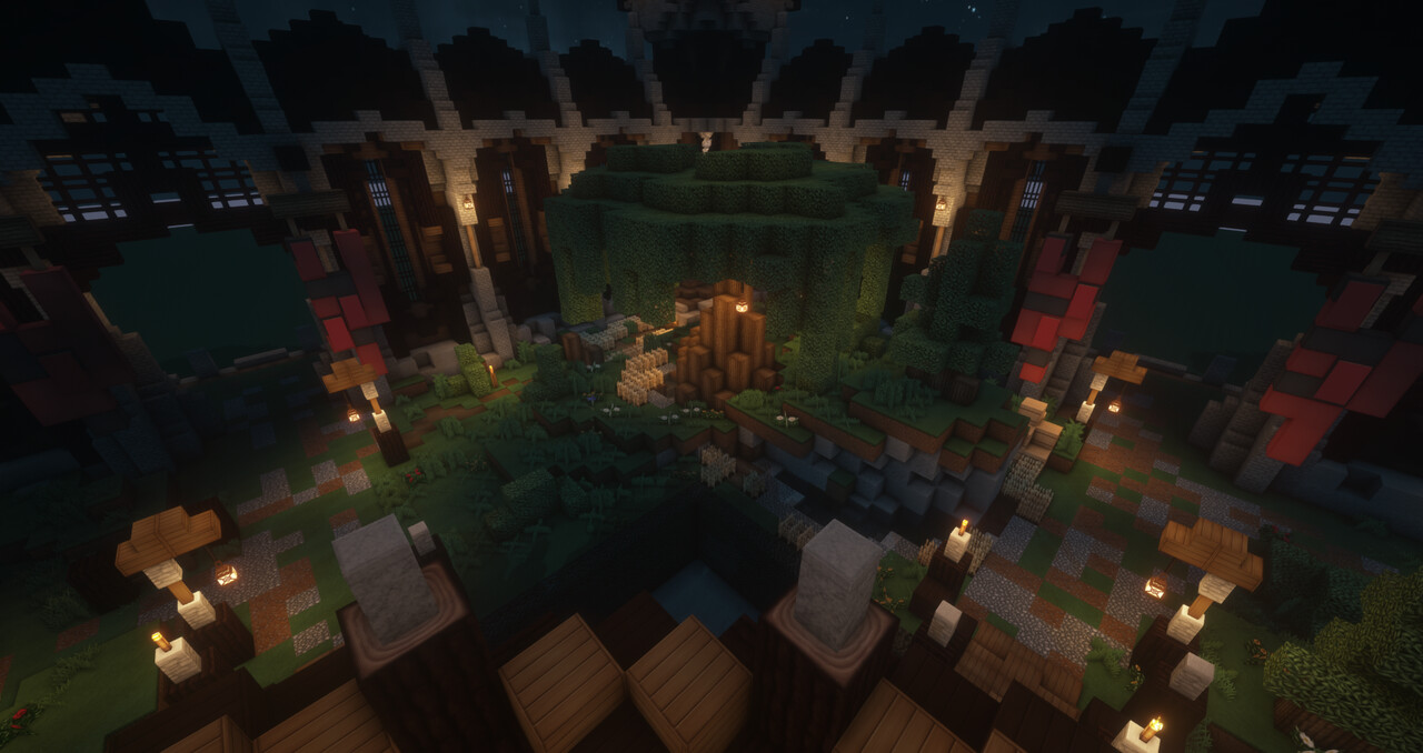 Rustic Medieval Factions + Prison Spawn | 1.15.2 | Minecraft Map