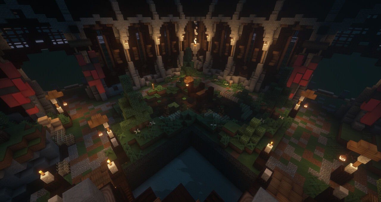 Rustic Medieval Factions + Prison Spawn | 1.15.2 | Minecraft Map