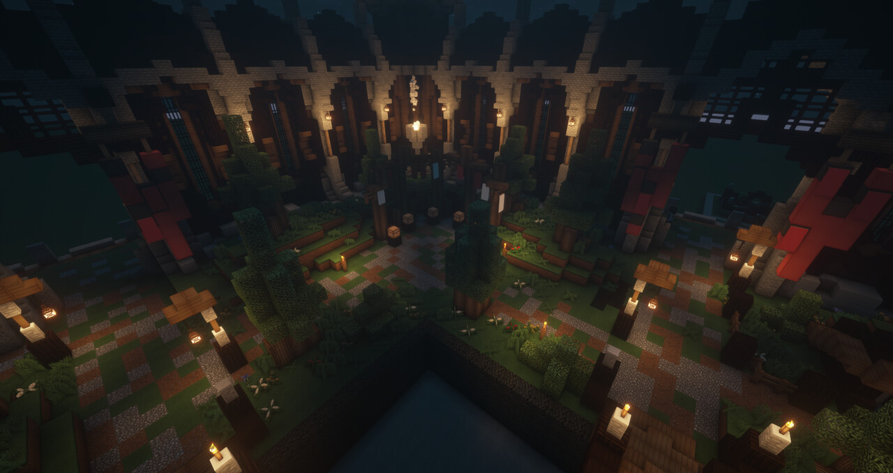 Rustic Medieval Factions + Prison Spawn | 1.15.2 | Minecraft Map