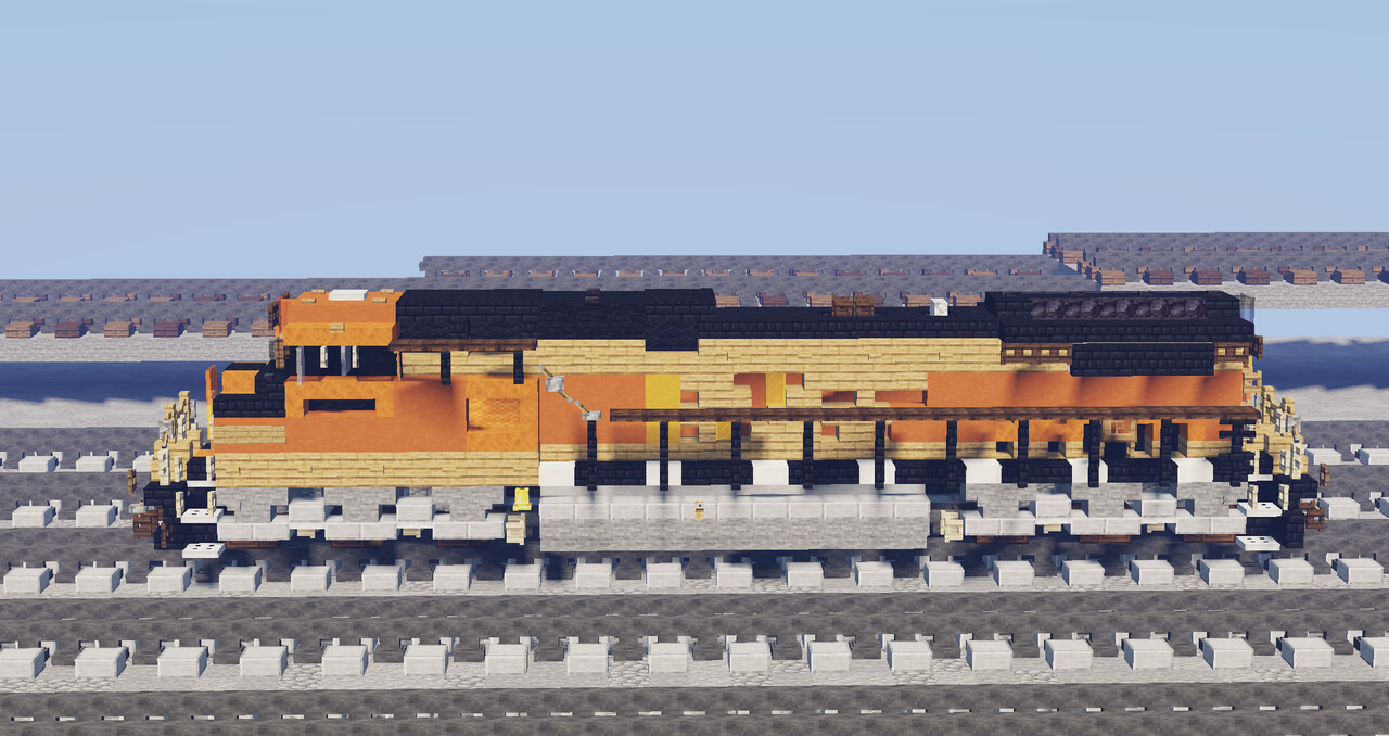 BNSF Railway GE Dash 9-44CW (C44-9W) Minecraft Map