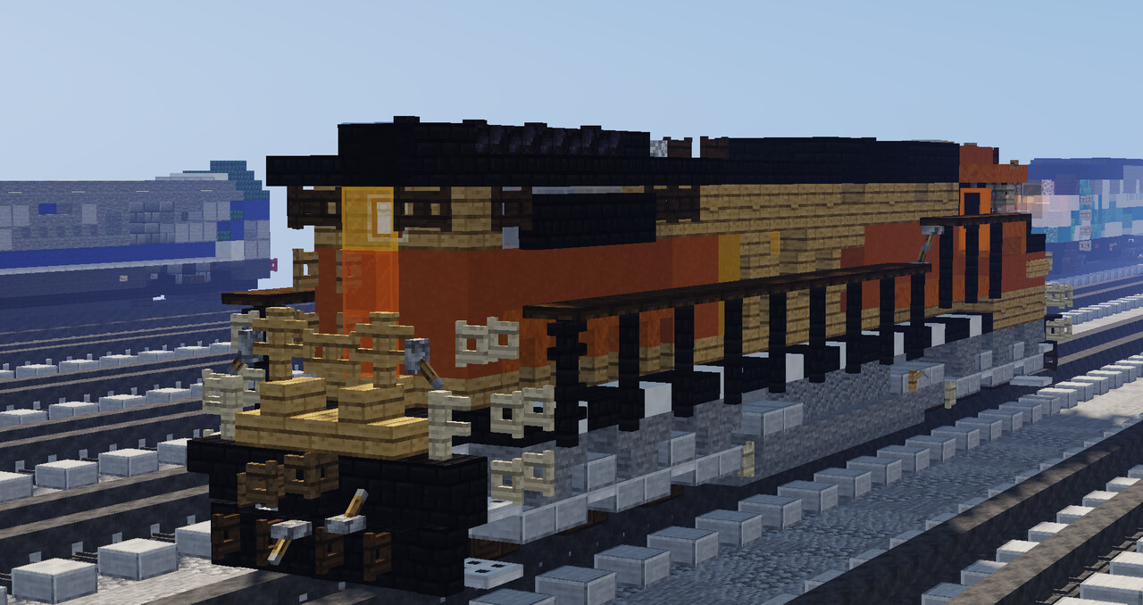 BNSF Railway GE Dash 9-44CW (C44-9W) Minecraft Map