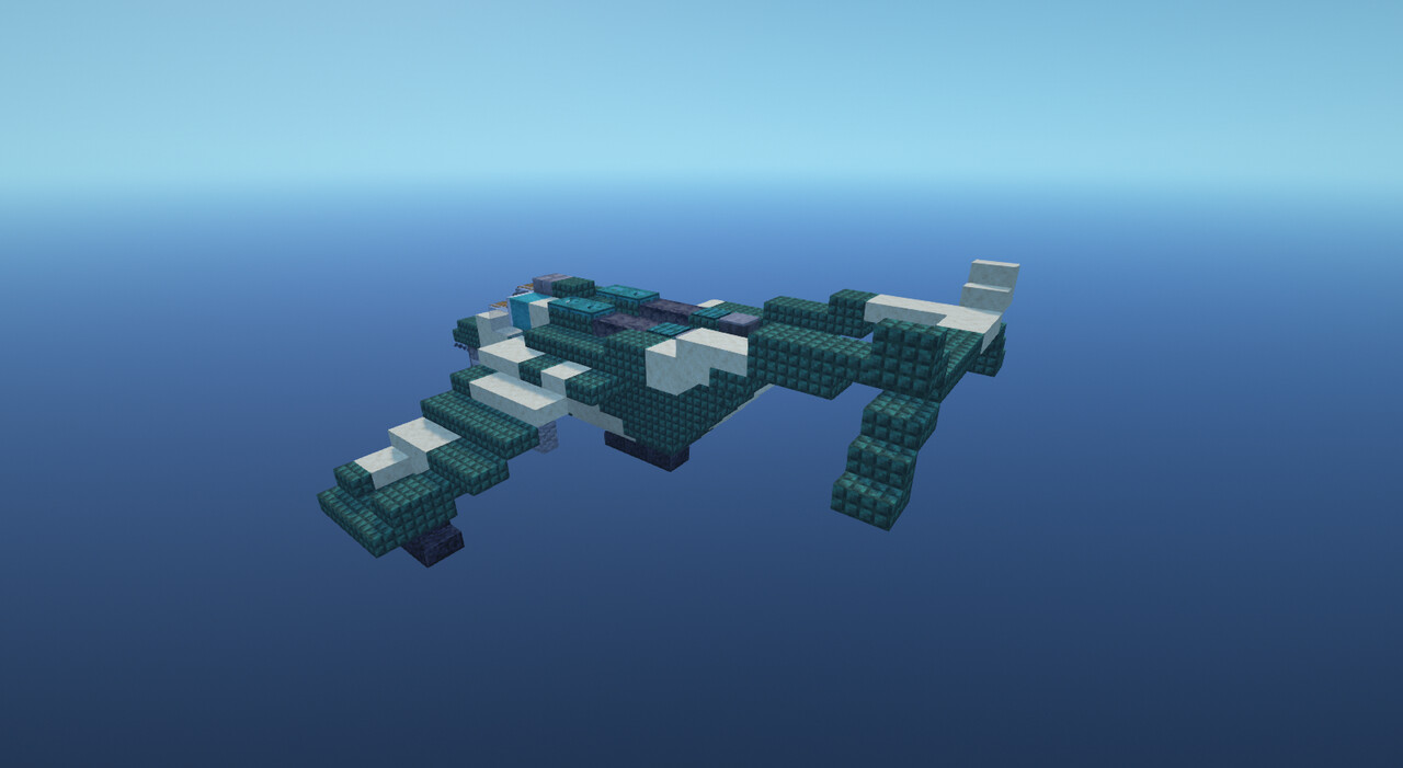 Valkyrie assault carrier Minecraft Map