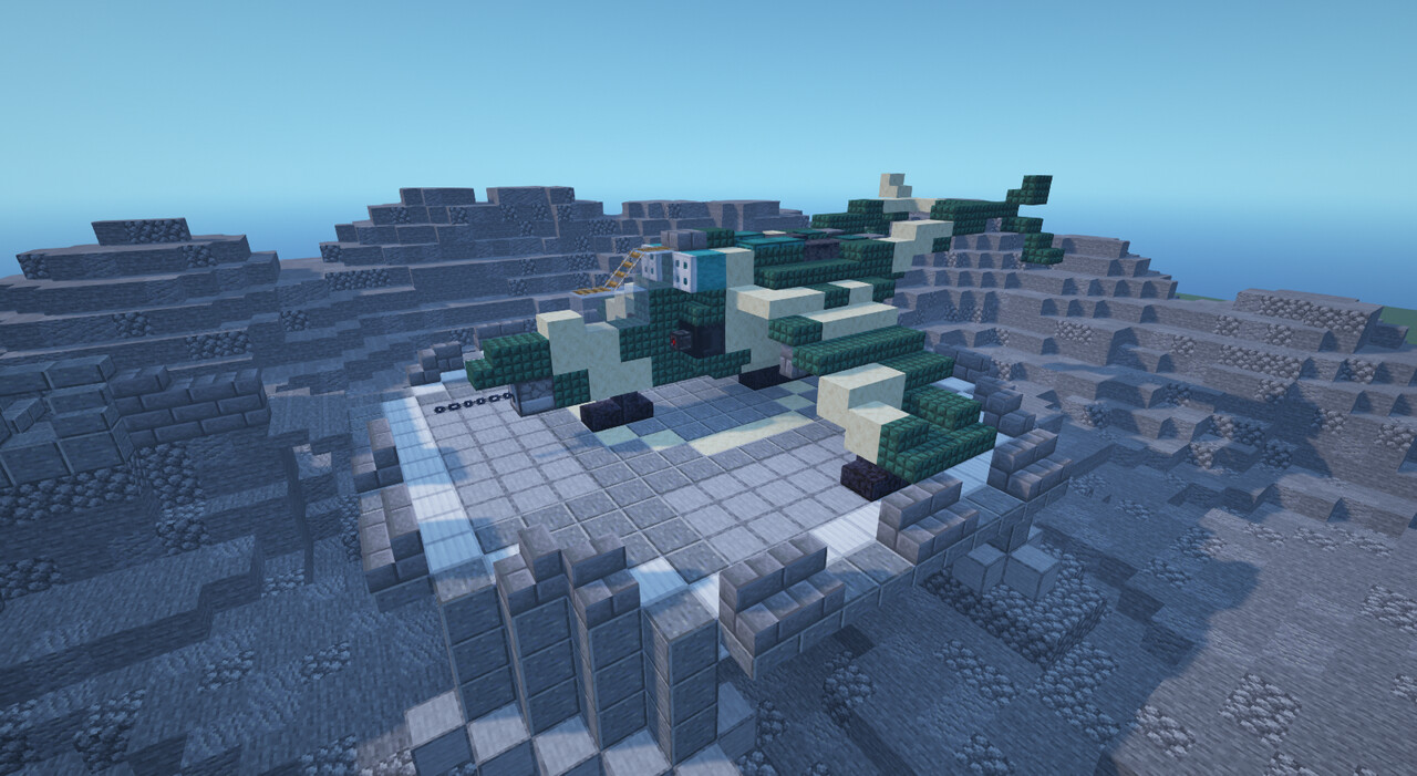 Valkyrie assault carrier Minecraft Map
