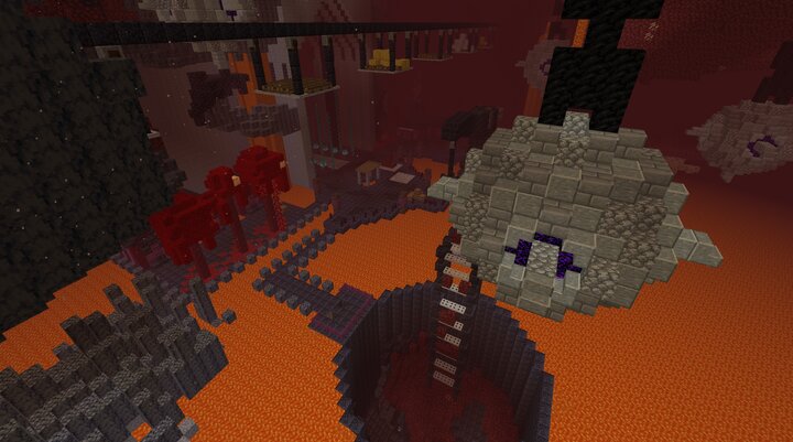 1.16 Nether base Minecraft Map