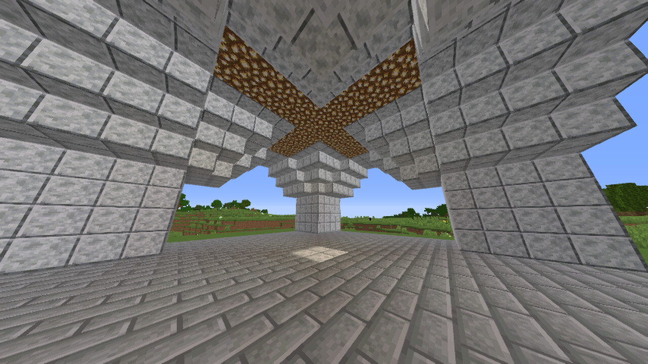 Simple Small Survival Lobby/Hub Schematic Minecraft Map