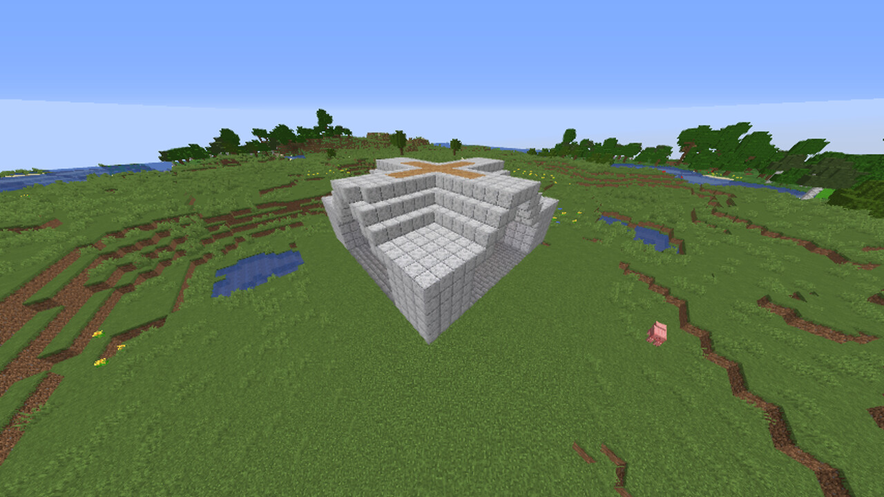 Simple Small Survival Lobby/Hub Schematic Minecraft Map