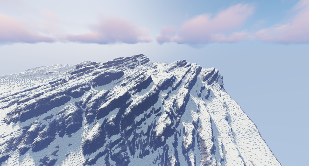 Novaden - The Barren Snow (1000x1000) Minecraft Map