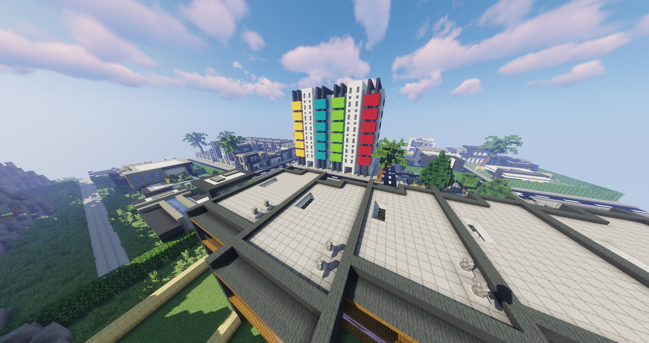 Modern City 200*200 Plot Minecraft Map
