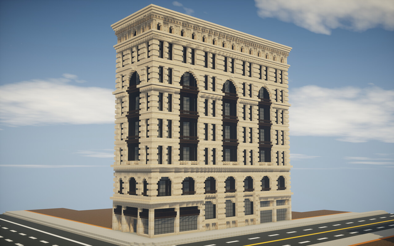 Neo-Renaissance Traditional Urban Minecraft Map