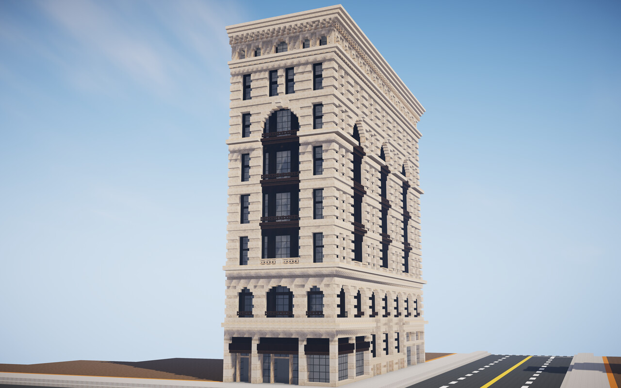 Neo-Renaissance Traditional Urban Minecraft Map