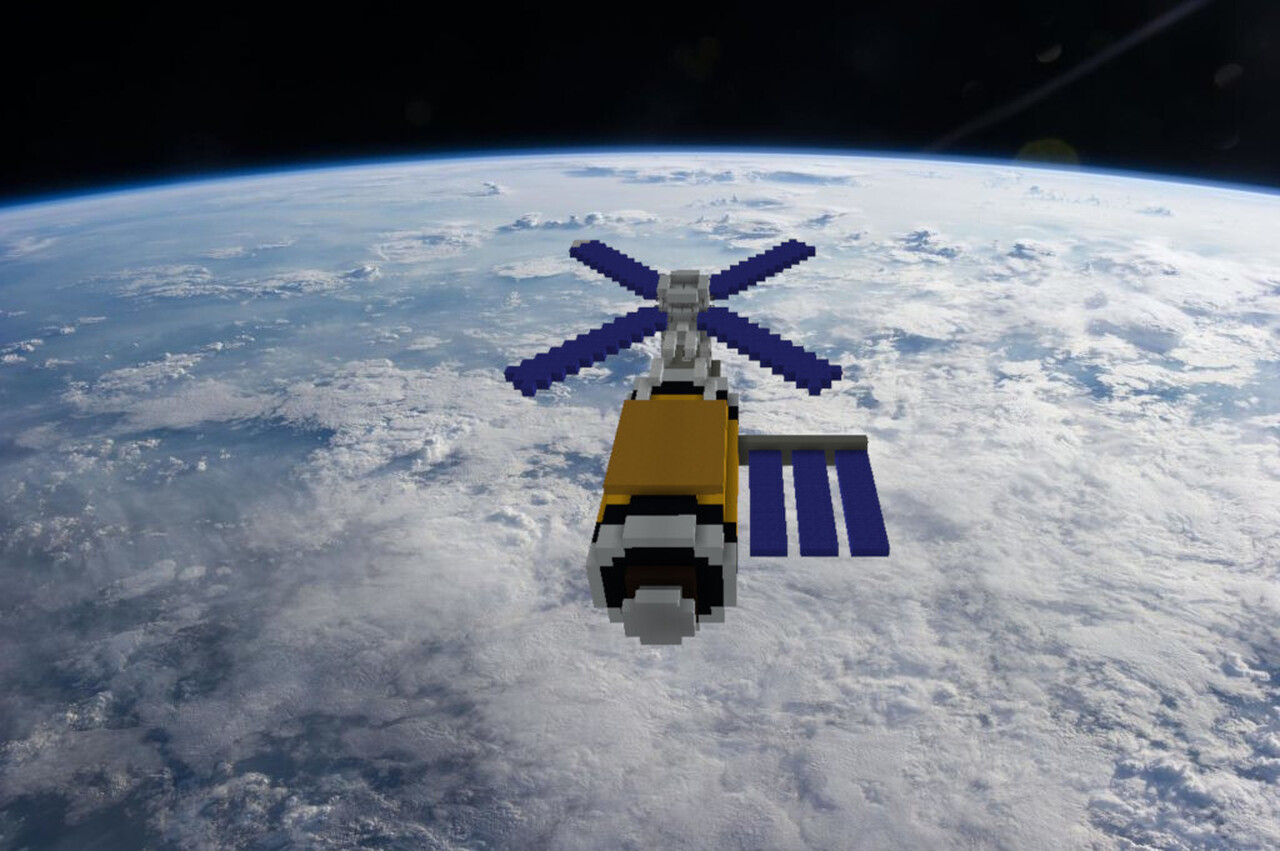 US Space Station Skylab Minecraft Map