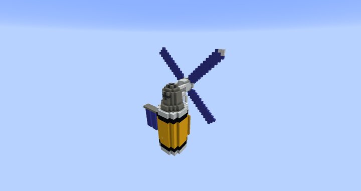 US Space Station Skylab Minecraft Map