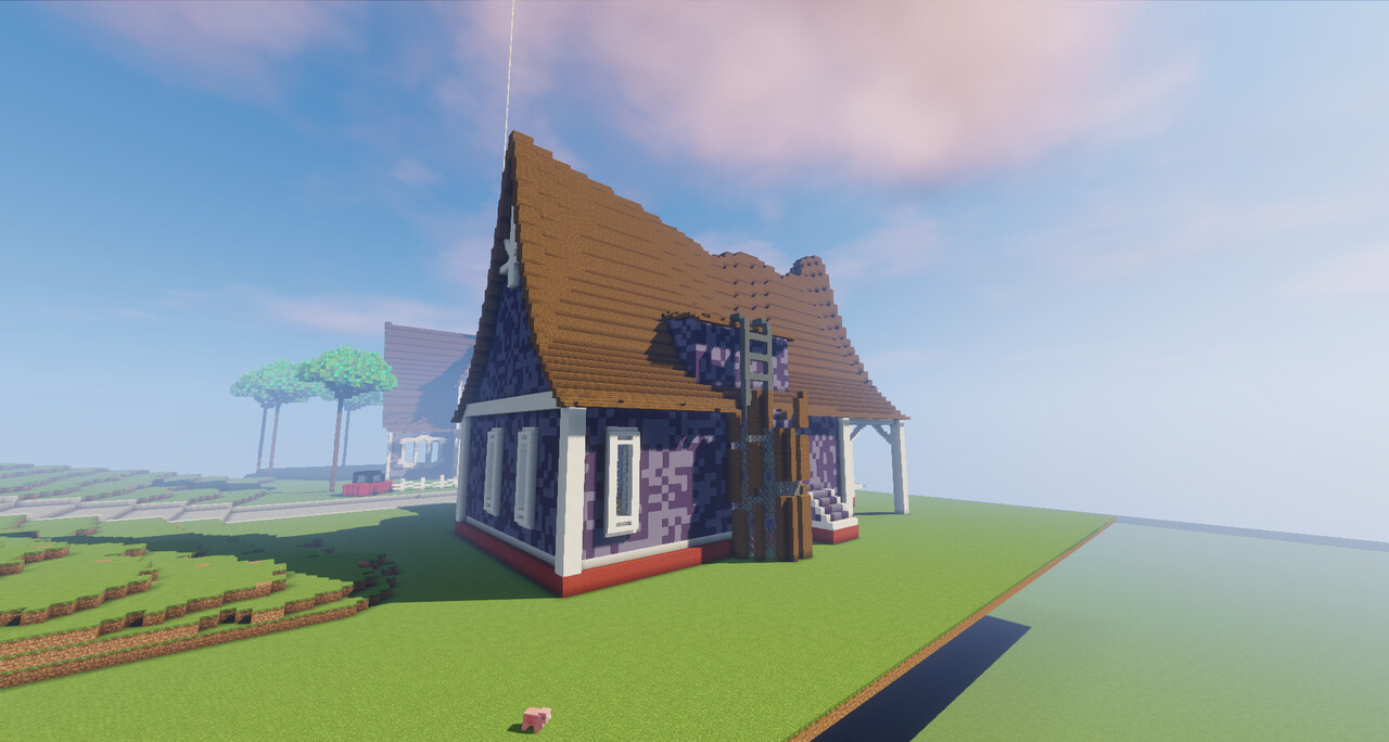 Hello neighbor House Minecraft Map