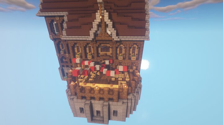 Medieval/fantasy hotel Minecraft Map