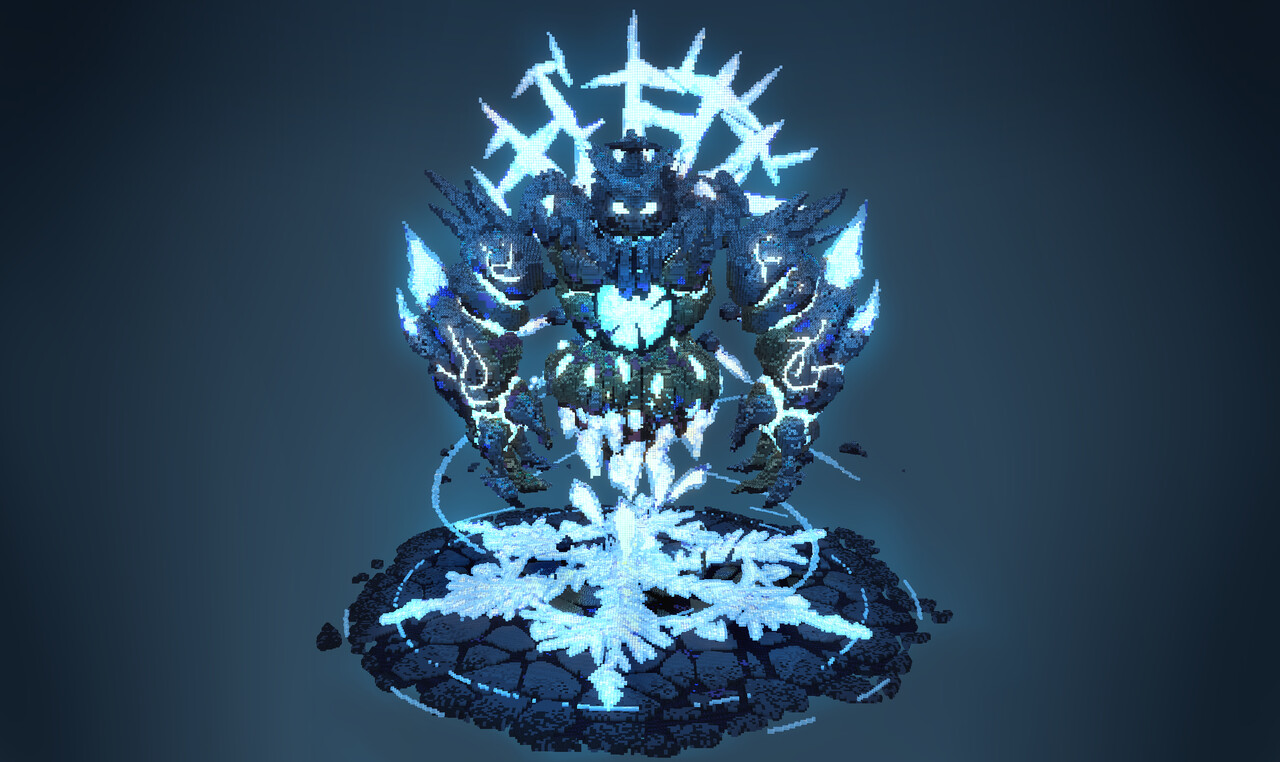 Ice Golem Minecraft Map