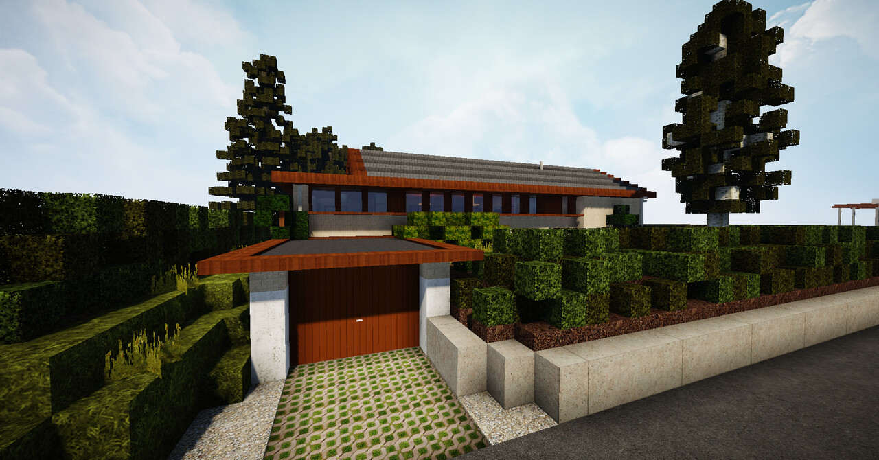 Danish 60's House #1 | TRS | Parkvej 2, 4450 Jyderup Minecraft Map