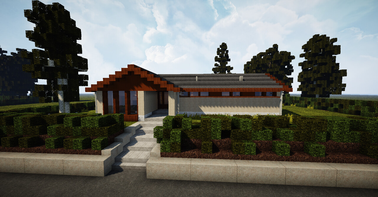 Danish 60's House #1 | TRS | Parkvej 2, 4450 Jyderup Minecraft Map
