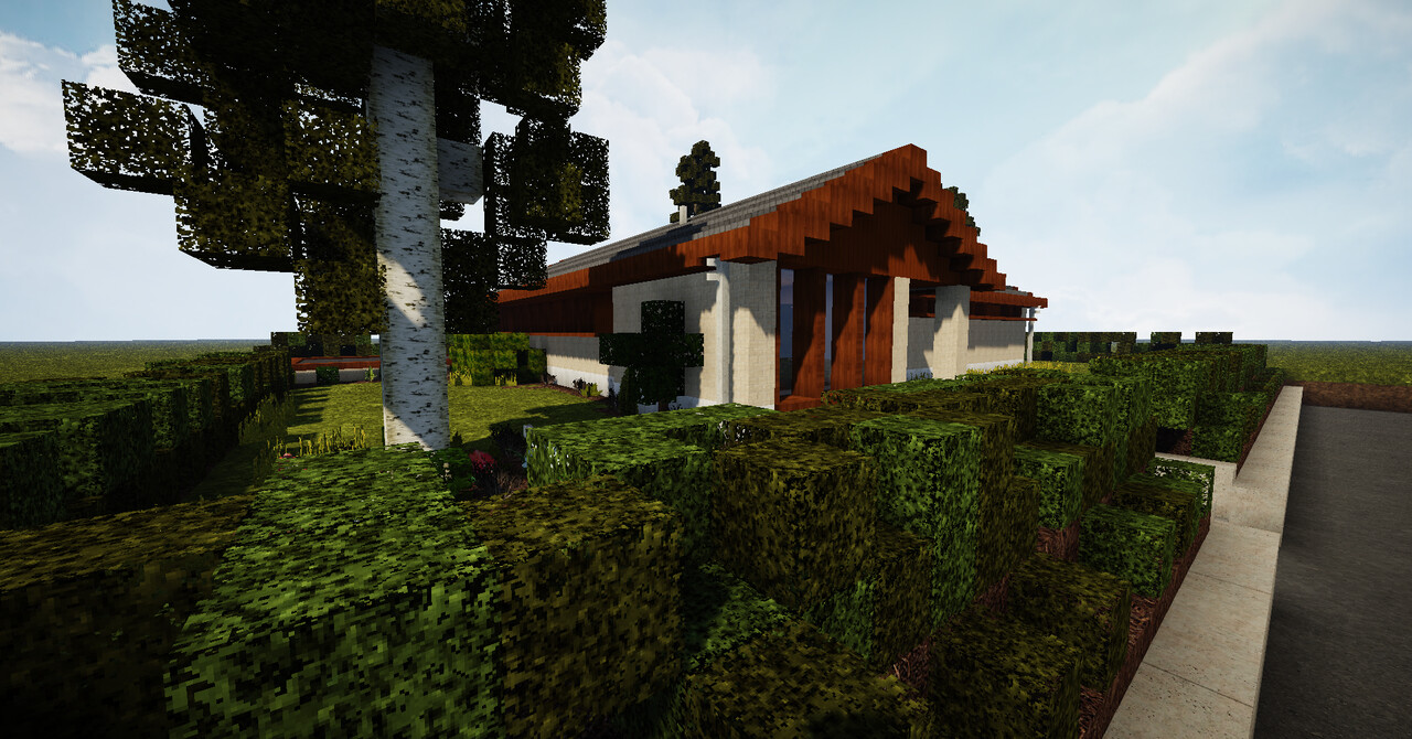 Danish 60's House #1 | TRS | Parkvej 2, 4450 Jyderup Minecraft Map