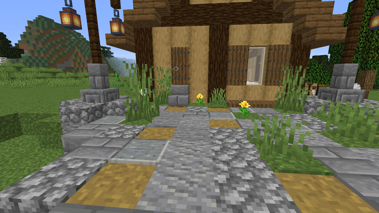 Starting a Villager Village Minecraft Map