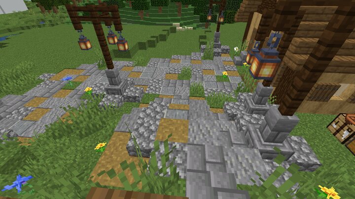 Starting a Villager Village Minecraft Map