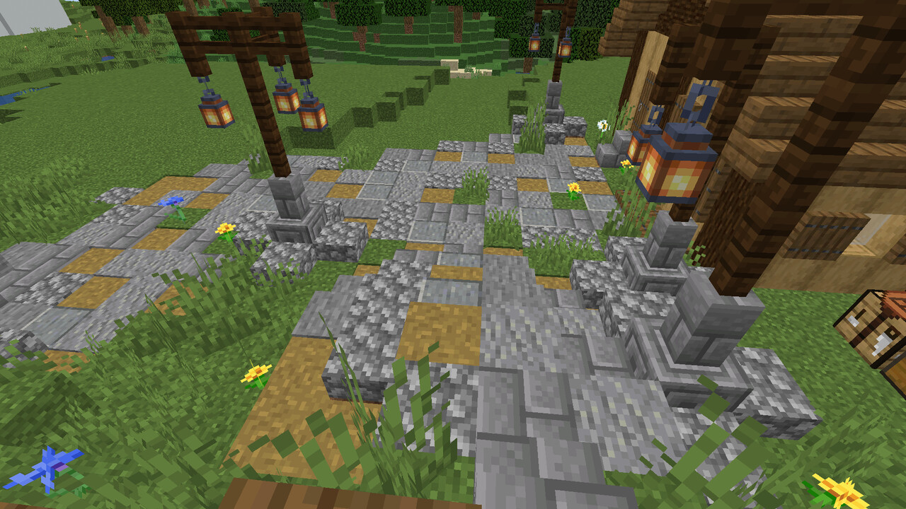 Starting a Villager Village Minecraft Map