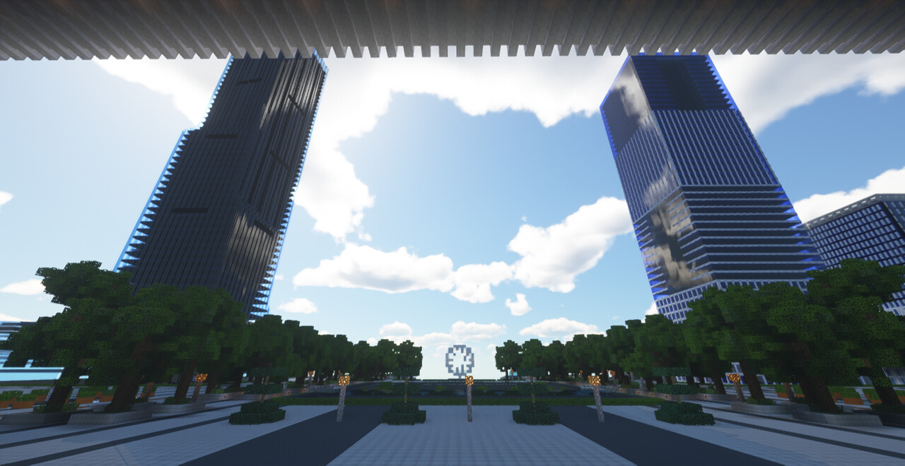 Shenzhen North Station Area Minecraft Map