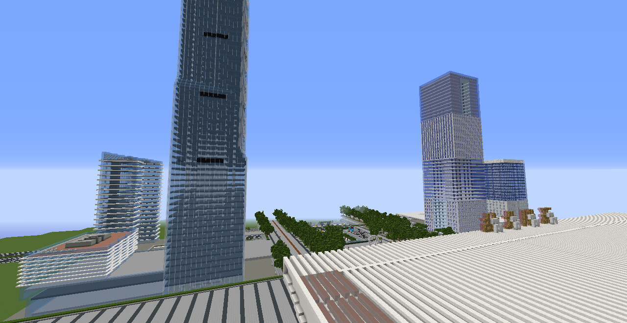 Shenzhen North Station Area Minecraft Map