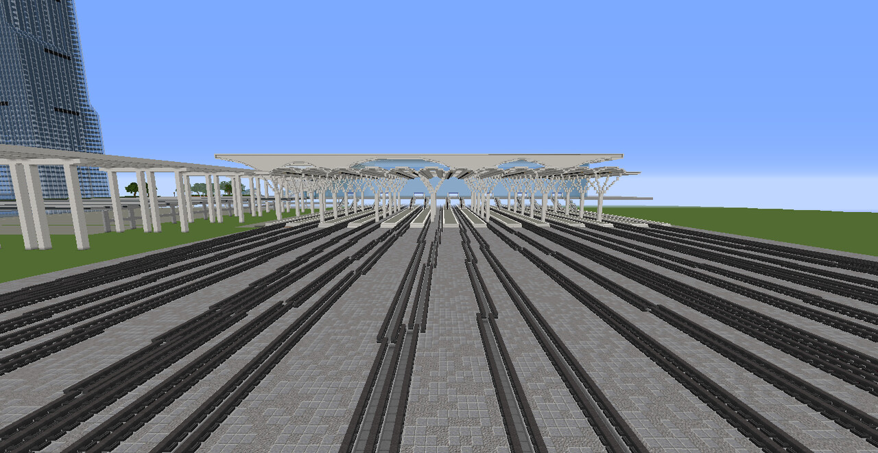 Shenzhen North Station Area Minecraft Map