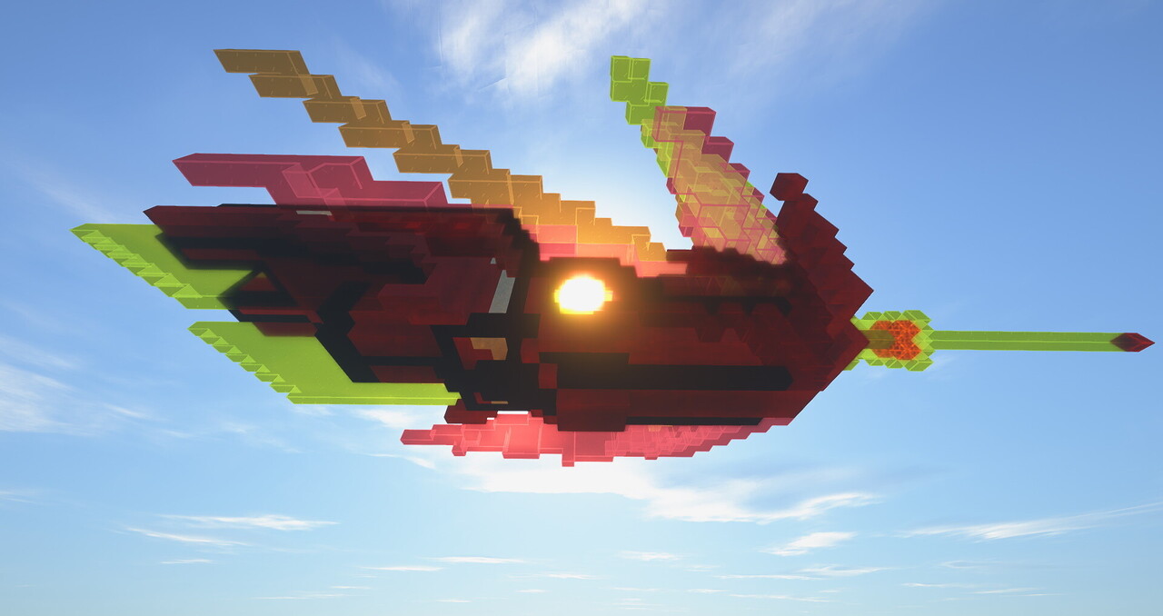 The Burning Desert - Ship Minecraft Map