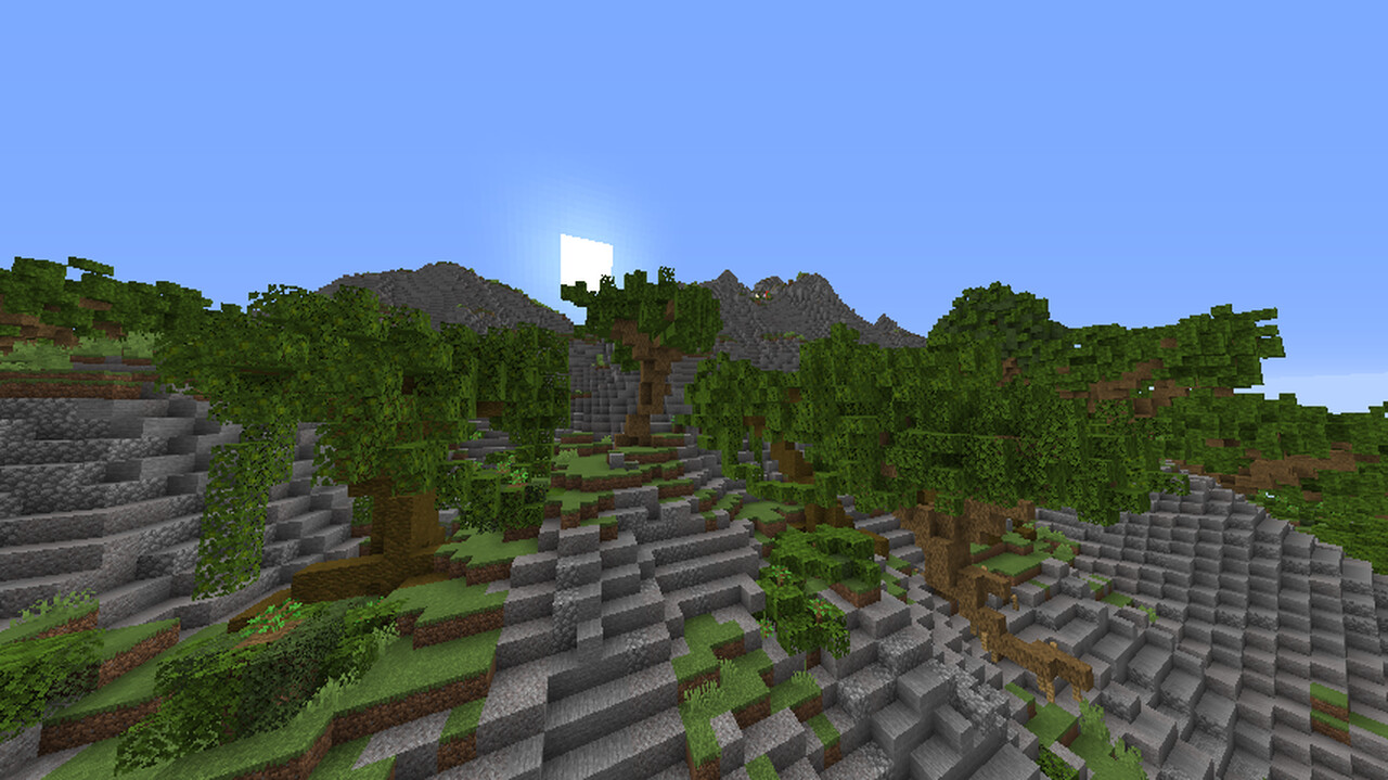 768x512 Jungle Map Minecraft Map