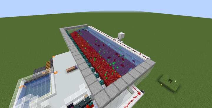 45k/Hour Crimson/Warped Stem Farm Minecraft Map