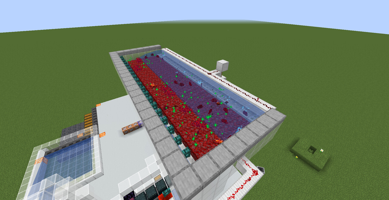 45k/Hour Crimson/Warped Stem Farm Minecraft Map