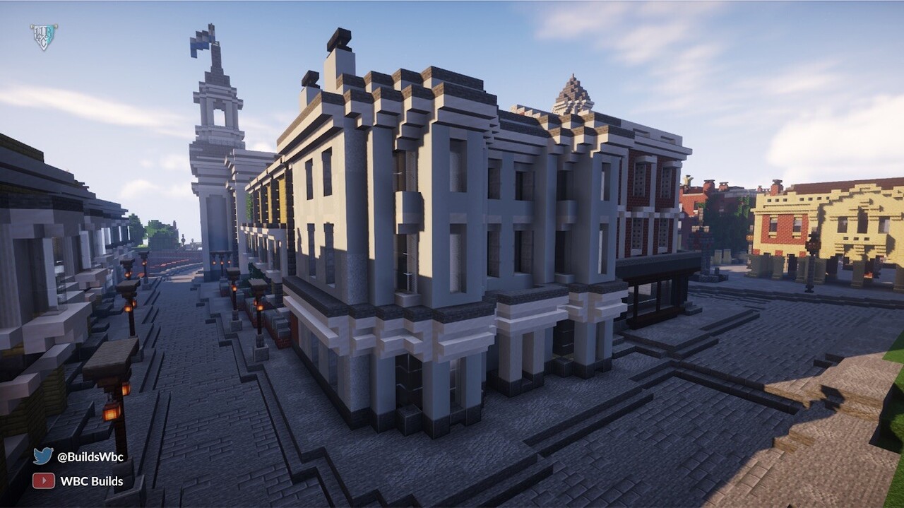 Lower High Street, Walhampton Minecraft Map