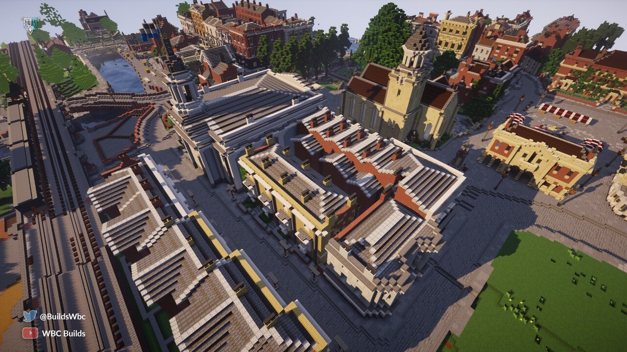 Lower High Street, Walhampton Minecraft Map