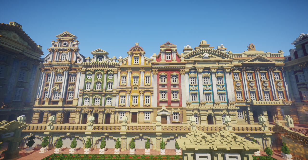 Classical Town Square Minecraft Map