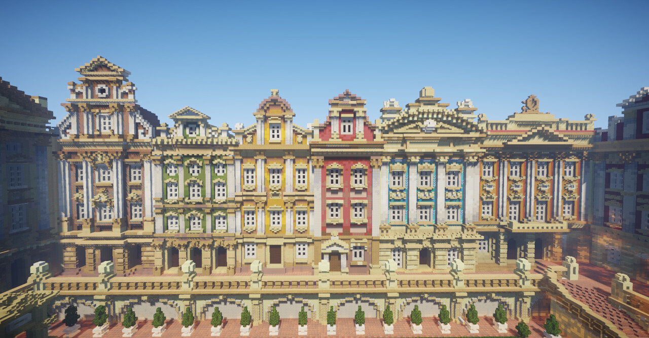 Classical Town Square Minecraft Map