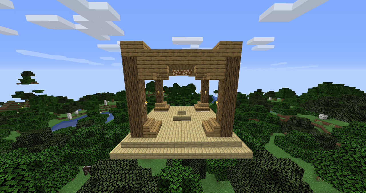 Basic Survival Spawn (for use with structure blocks) Minecraft Map