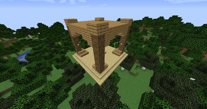 Basic Survival Spawn (for use with structure blocks) Minecraft Map