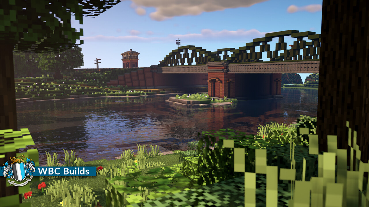 Lymore Causeway Railway Bridge, Walhampton Minecraft Map