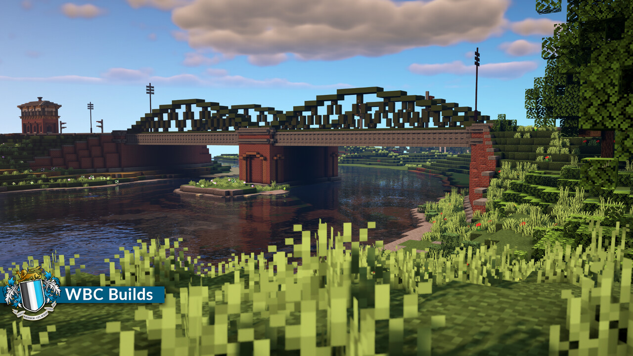Lymore Causeway Railway Bridge, Walhampton Minecraft Map